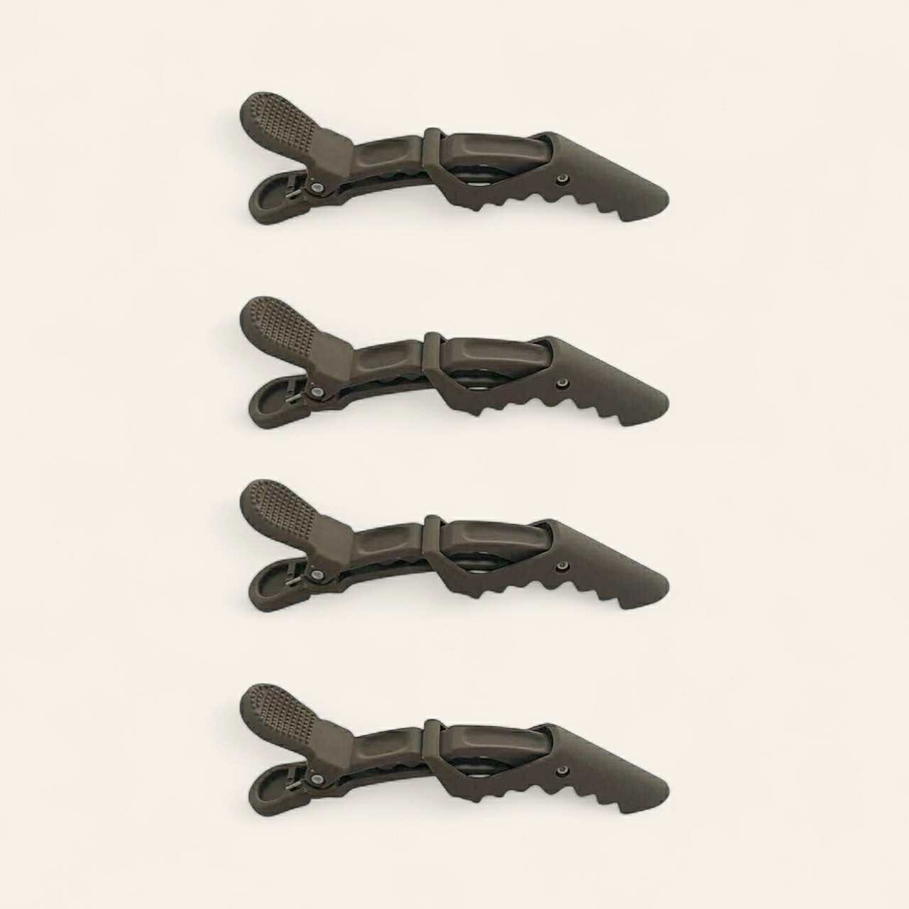 4pc Hair Sectioning Alligator Clips – Medusa Hair Extensions