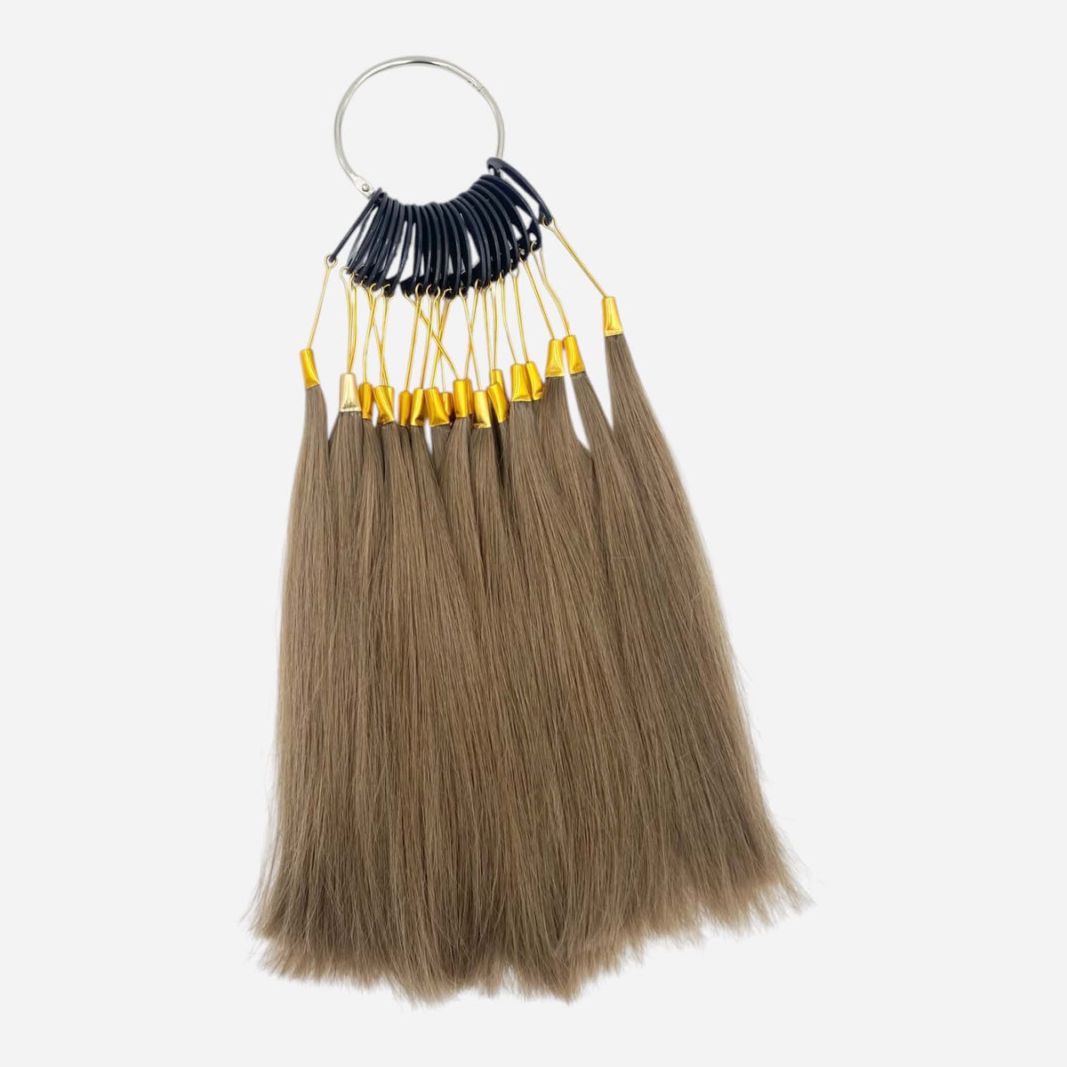 Colour Swatch Sample 10M Light Mousey Brown – Medusa Hair Extensions