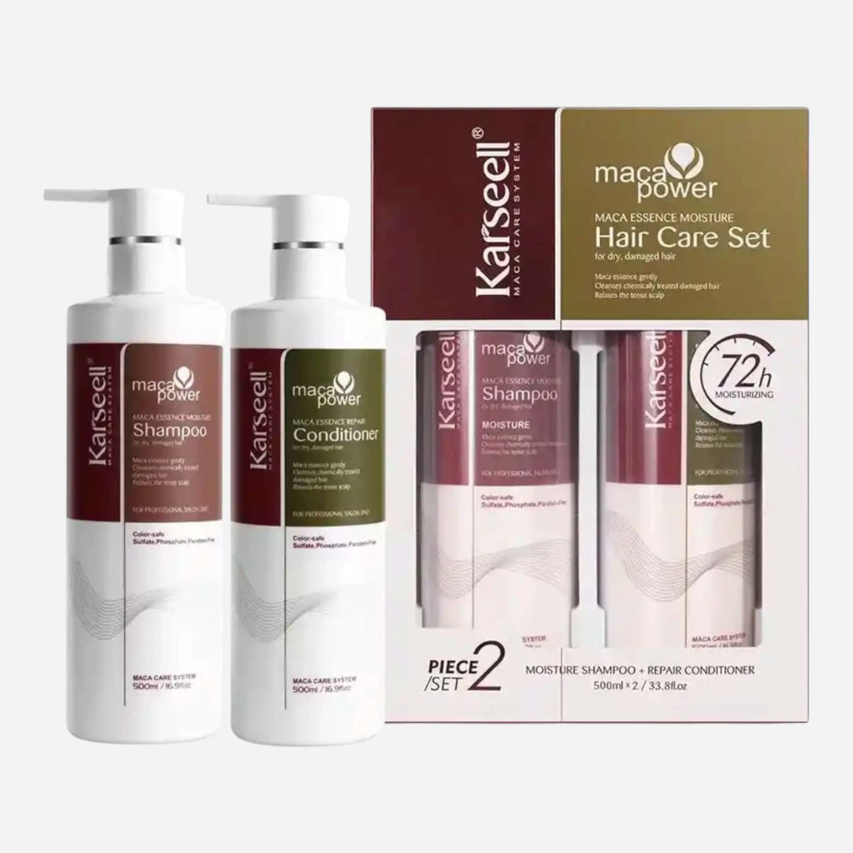 Karseell Collagen Hair Shampoo & Conditioner Set 500ml x 2 – Medusa ...